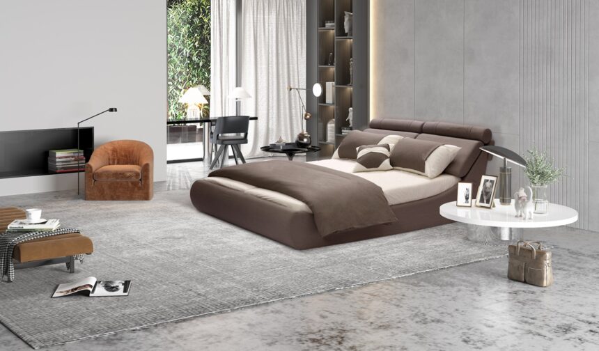 Haides Fabric Bedframe BZZ4-093 - DeRUCCI Toronto